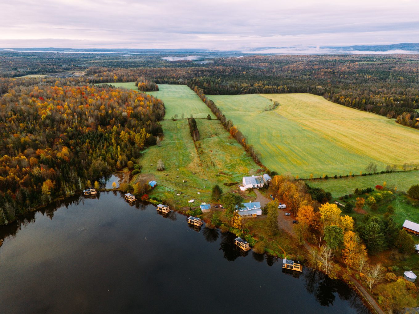 Bora Boréal Estrie: A Unique Glamping Experience on the Water — JEFF ON ...